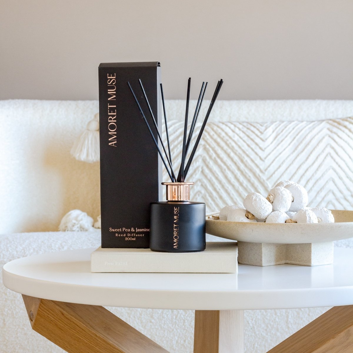 Black Reed Diffuser – Amoret Muse